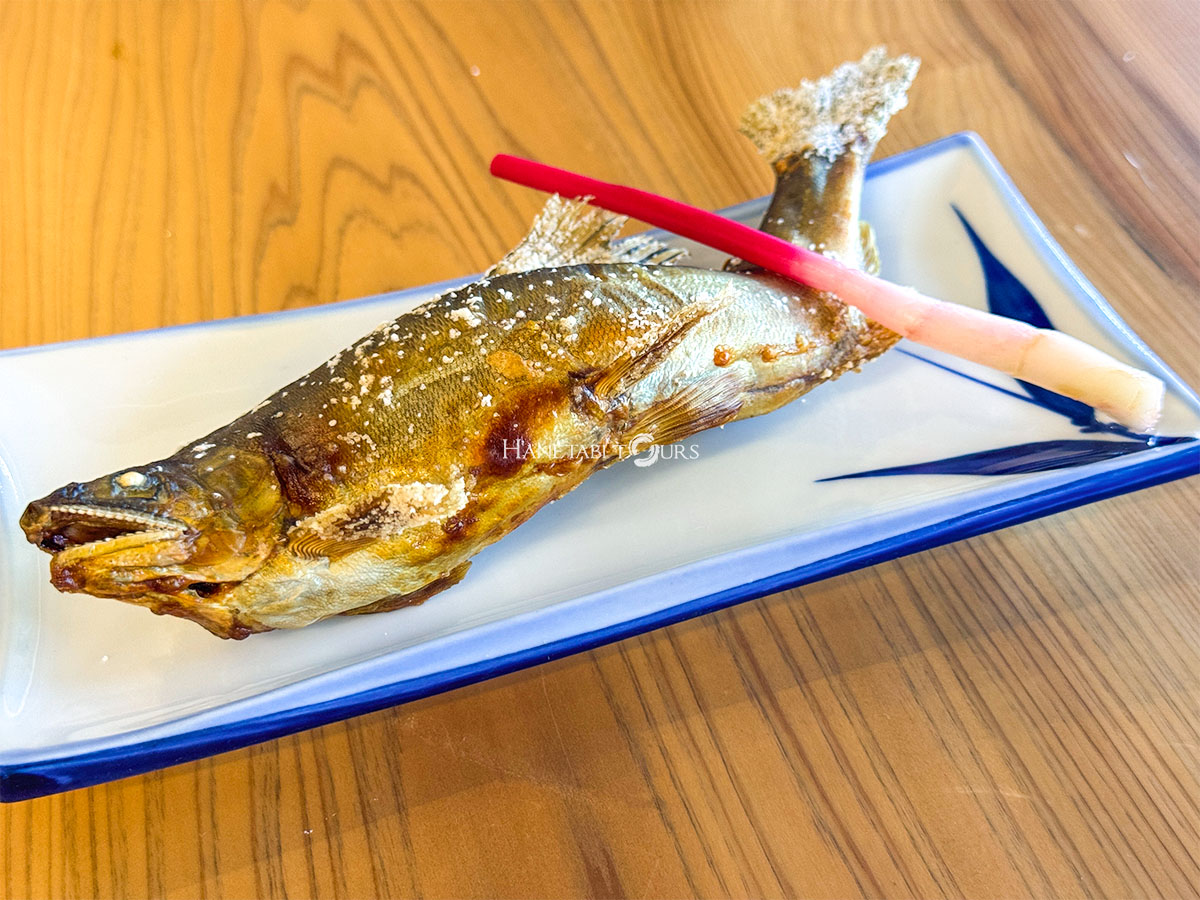 them come to this region in summer and every dish is made with ayu let ...